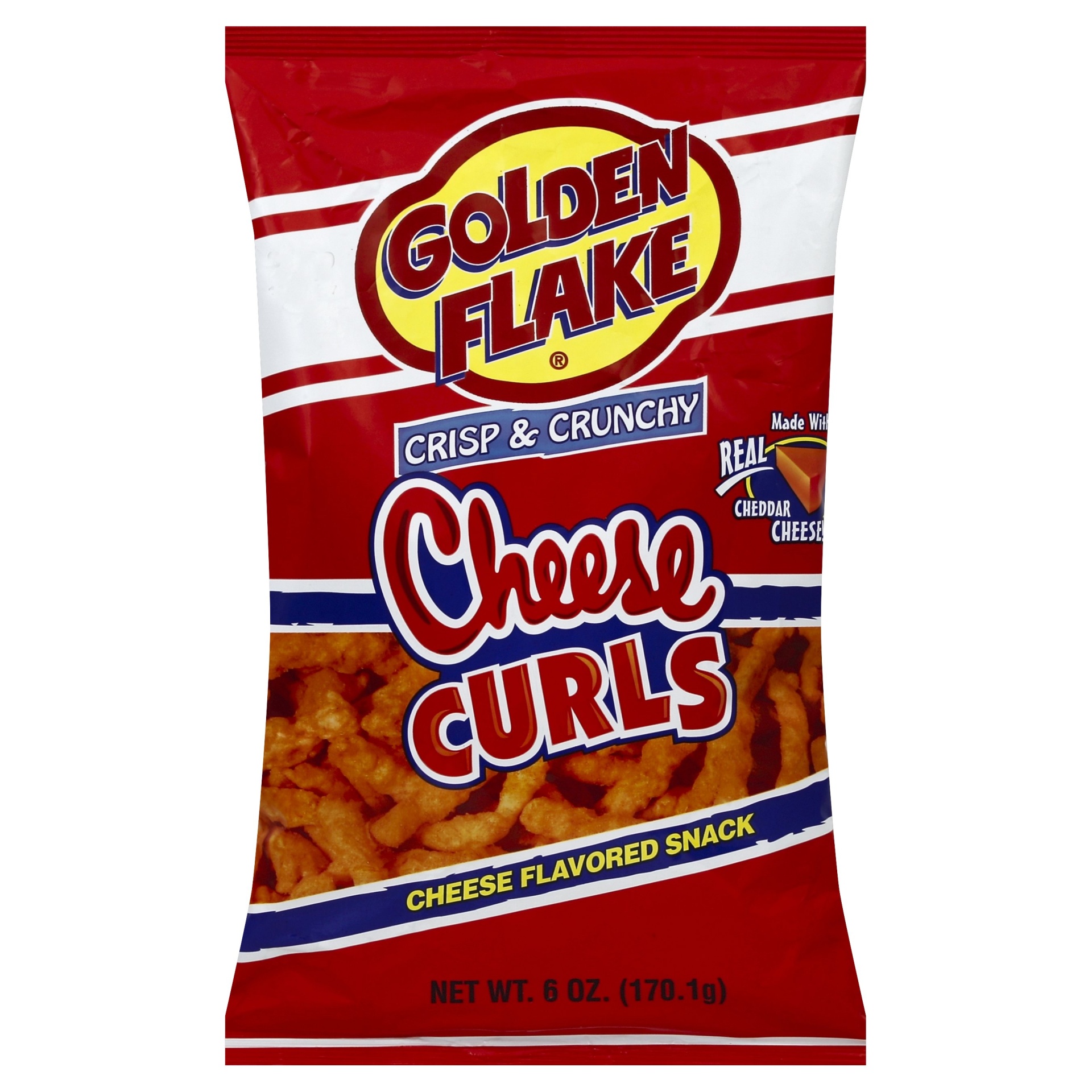 Golden Flake 6 oz Golden Flake Cheddar Cheese Curls 6 oz | Shipt