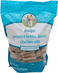 Meijer Peanut Butter Flavored Dog Biscuits 6 lb | shipt