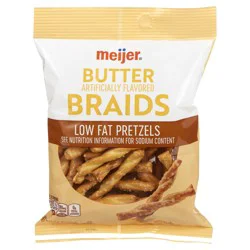 Meijer Single Serve Butter Braid Pretzels 2.5 oz | shipt