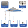 Lake & Trail Mega Shade 144 Pop Up Canopy 12 x 12 | Shipt