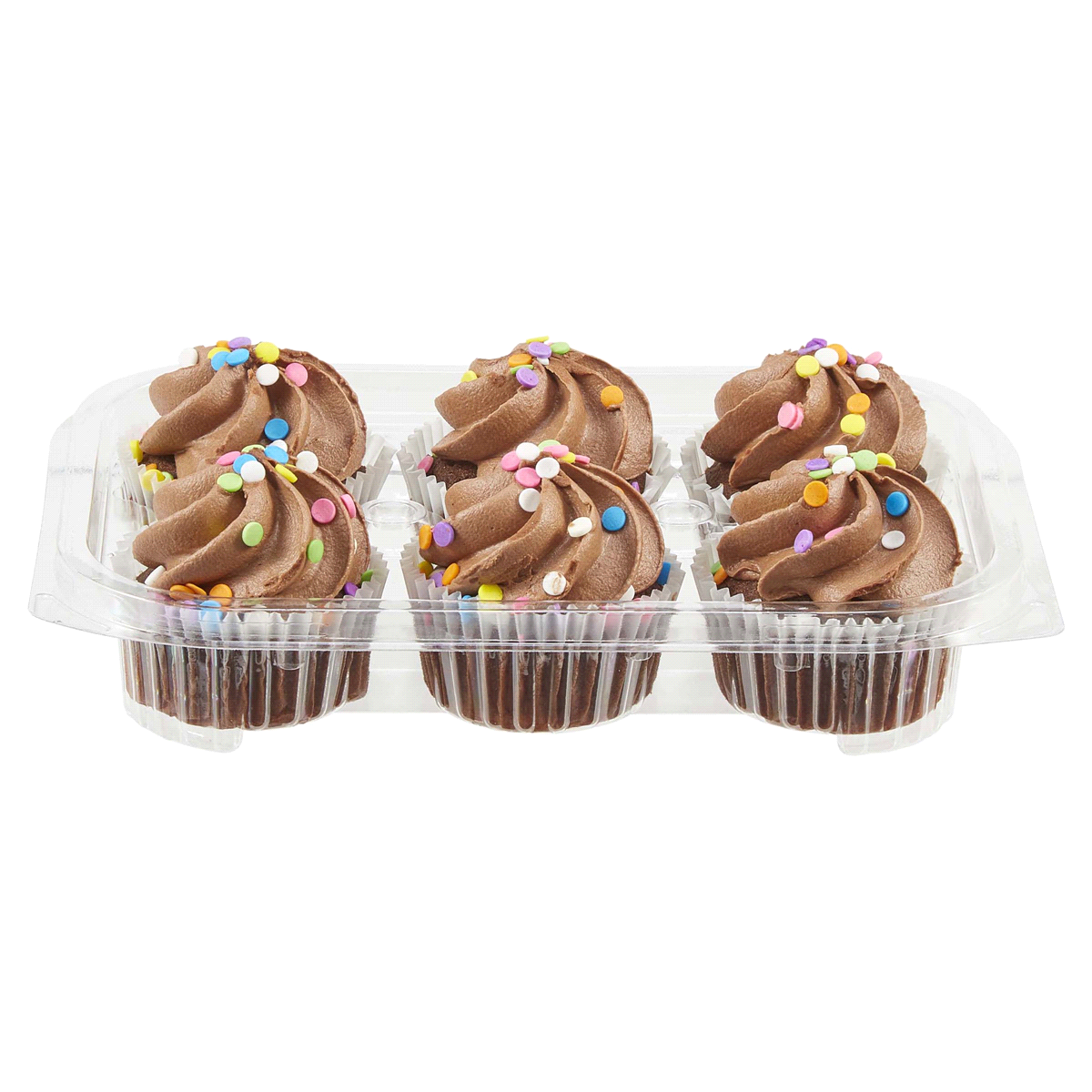 Meijer Cupcakes, Chocolate 6ct 11.2 oz | Shipt