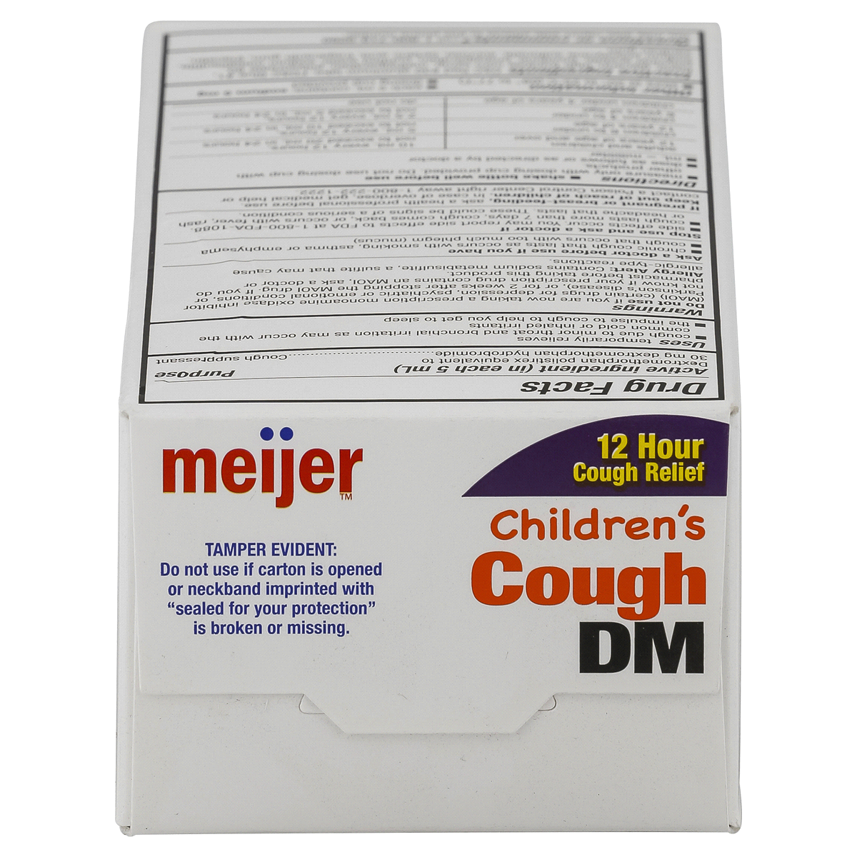 Meijer Children’s Dextromethorphan Polistirex Extended-Release Oral ...