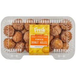 Fresh from Meijer Cake Donut Hole, Pumpkin Glazed, 15 oz 15 oz | shipt