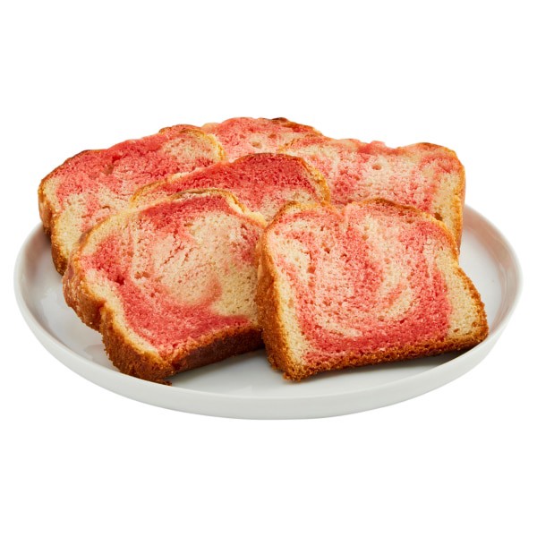 FRESH FROM MEIJER Meijer Strawberry Swirl Sliced Creme Cake 16 oz | Shipt