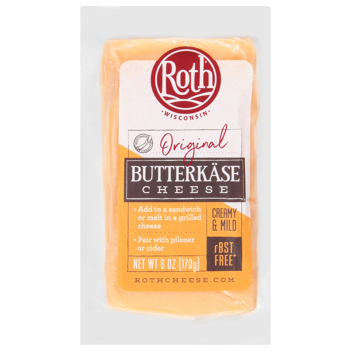 Roth Cheese Cheese, Original, Butterkase 6 oz | Shipt