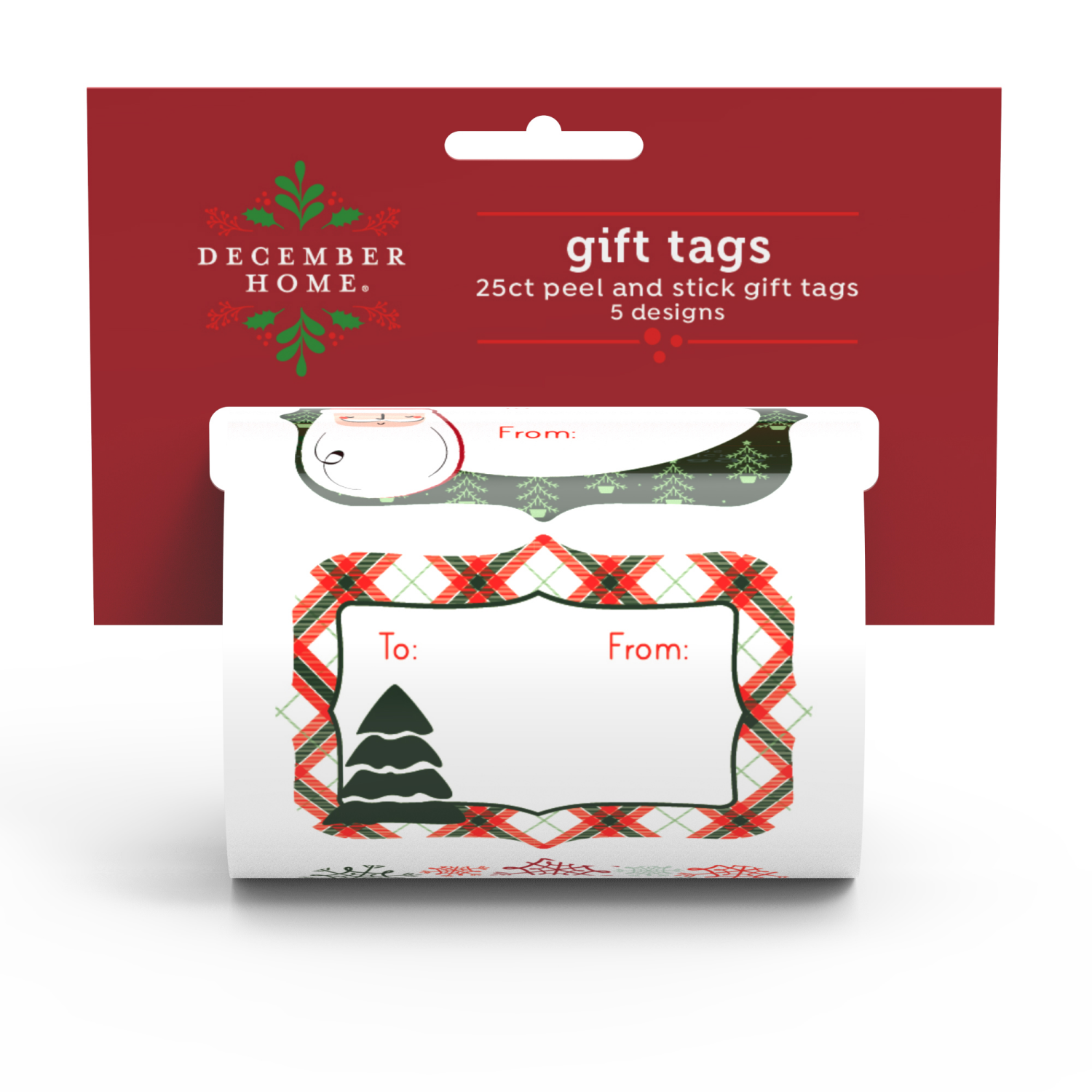 DH GIFT TAGS DIE CUT PEEL N STICK 25 ct | shipt