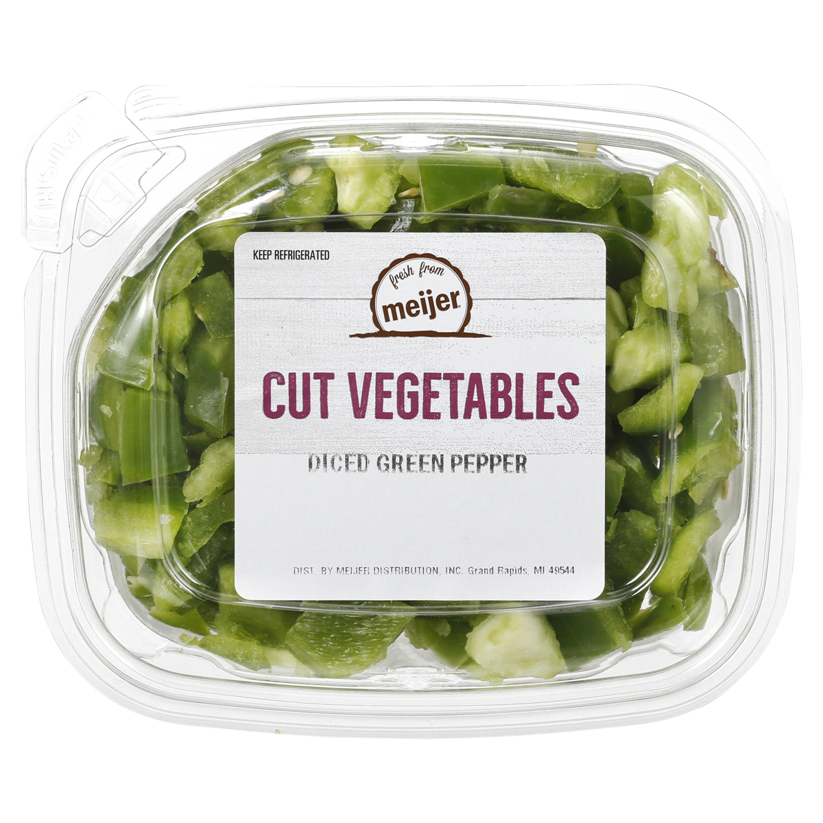 Fresh from Meijer Diced Green Pepper, 7 oz 7 oz | Shipt