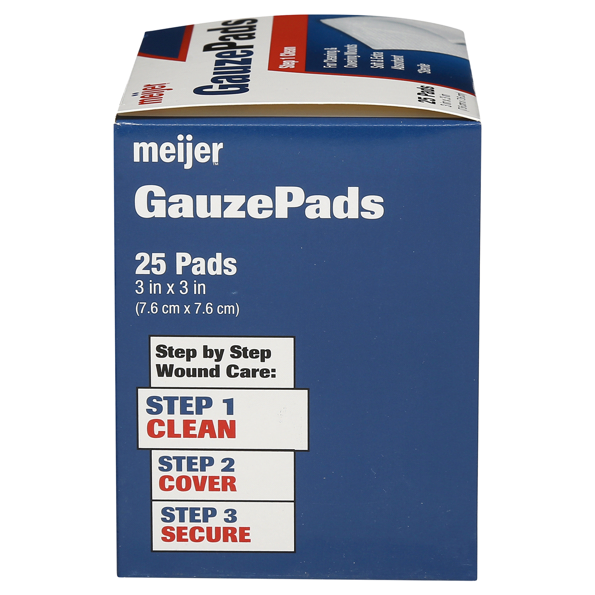 Meijer Sterile Gauze Pad 3"x3" 25 ct | Shipt