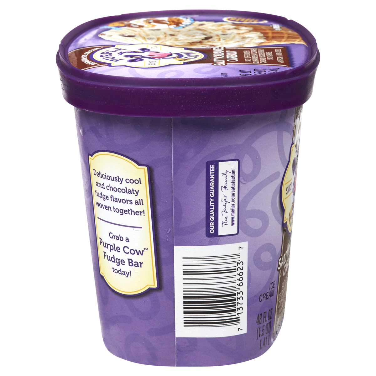 Purple Cow Caramel Caribou Ice Cream 1.5 qt | Shipt