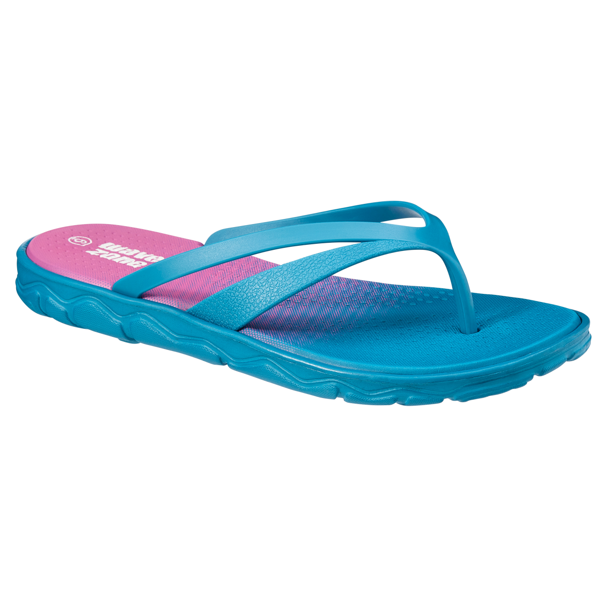 Wave Zone Women's Sport Beach Sandals, Navy/Pink, Size 7 1 ct | Shipt