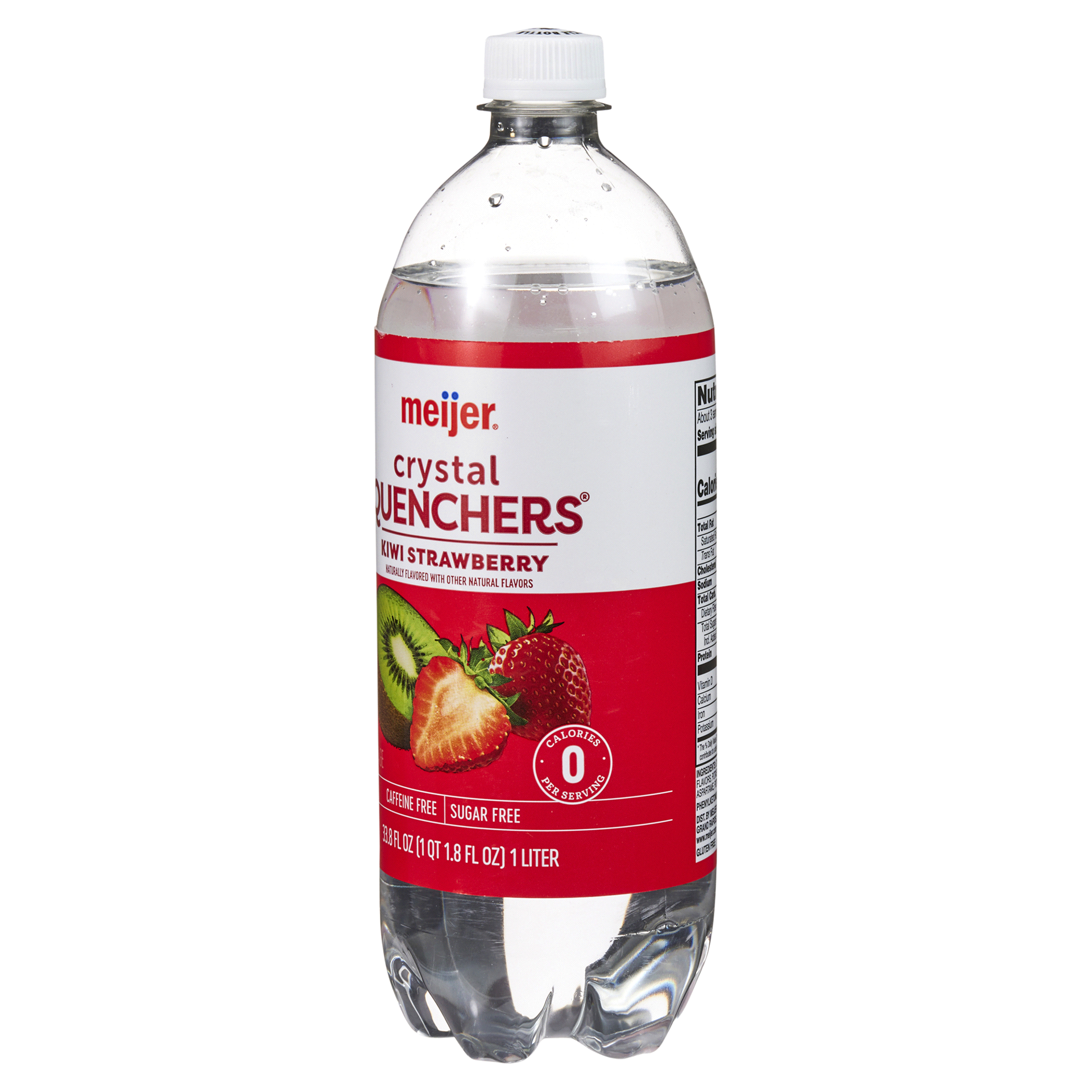 Meijer Strawberry Kiwi Crystal Quenchers 1 liter | Shipt