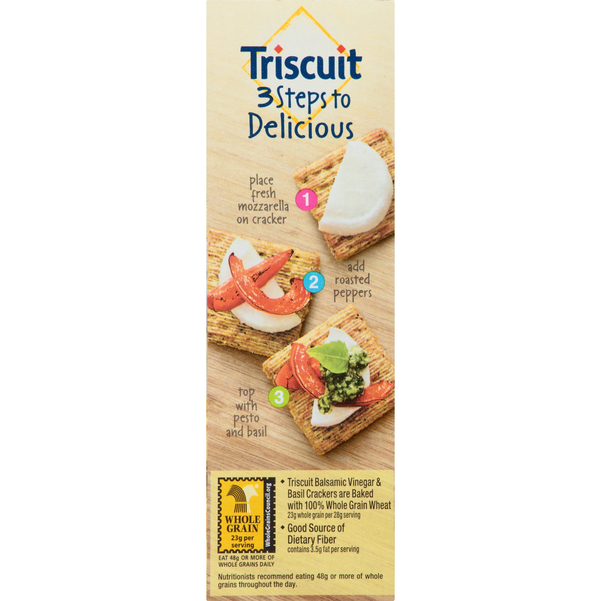 Nabisco Triscuit Balsamic Vinegar & Basil Crackers 9 oz | Shipt