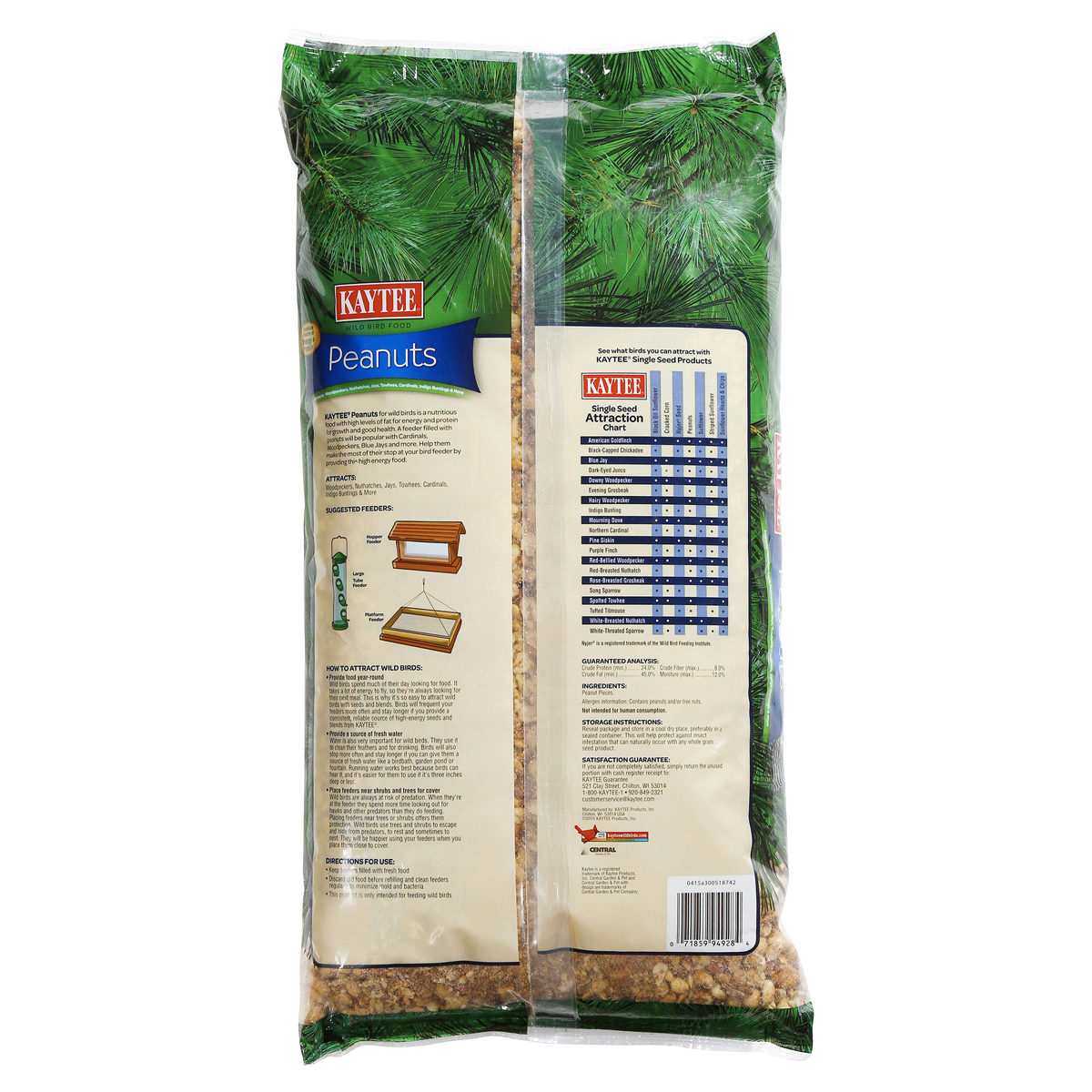 Kaytee Peanuts Wild Bird Food 10 lb | Shipt