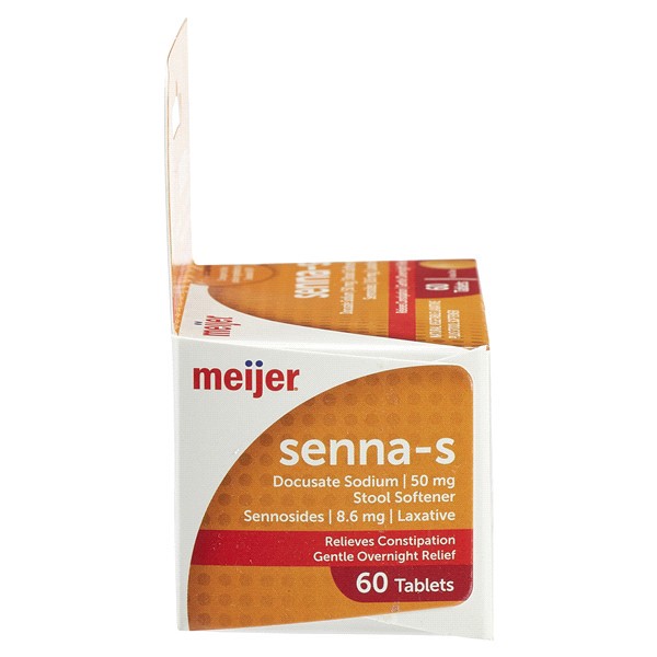 Meijer Senna-S Laxative Tablets 60 ct | Shipt