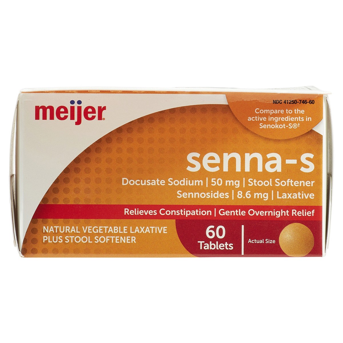 Meijer Senna-S Laxative Tablets 60 ct | Shipt
