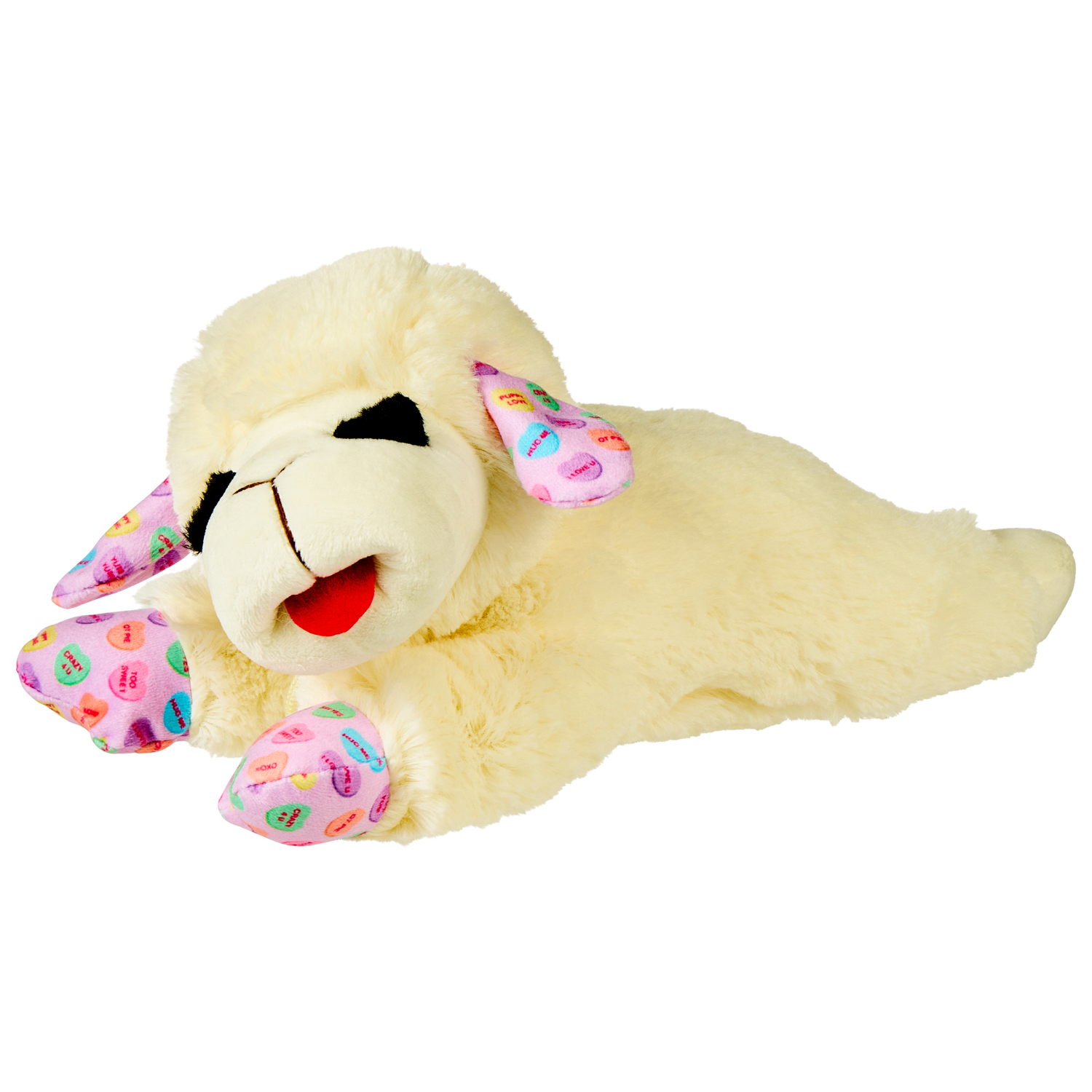 Meijer Vday Dog Toy Lambchop 10.5" Convo Heart 1 ct | shipt