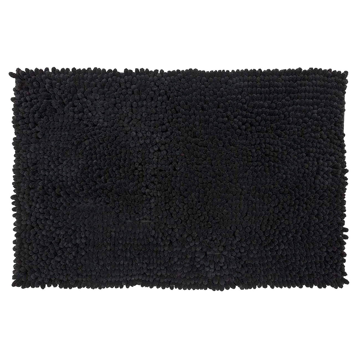 R+R Noodle Bath Rug Black 20"x32" 1 ct | Shipt