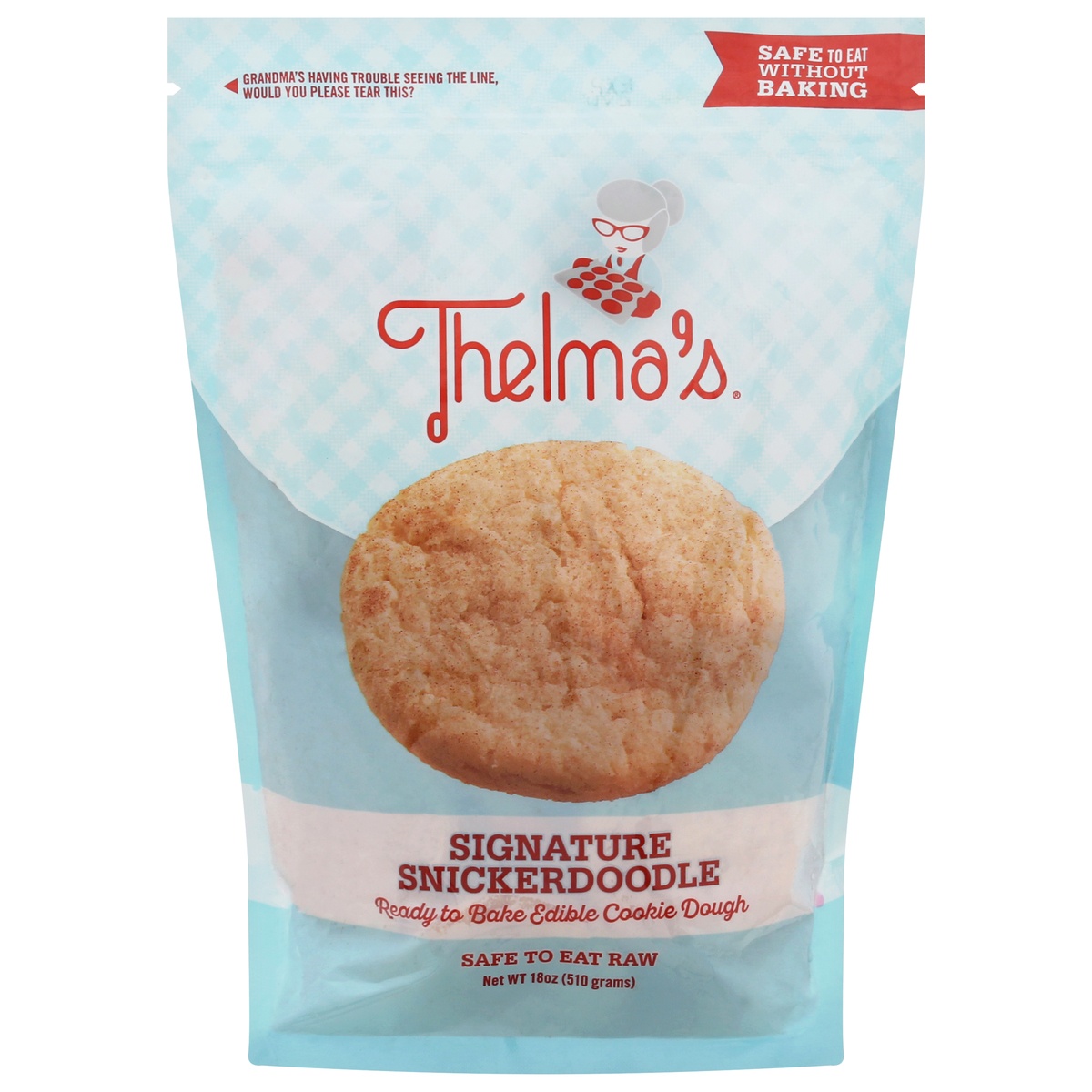 Thelma's Snackable Snickerdoodle Cookie Dough 18 ea 18 ct | Shipt