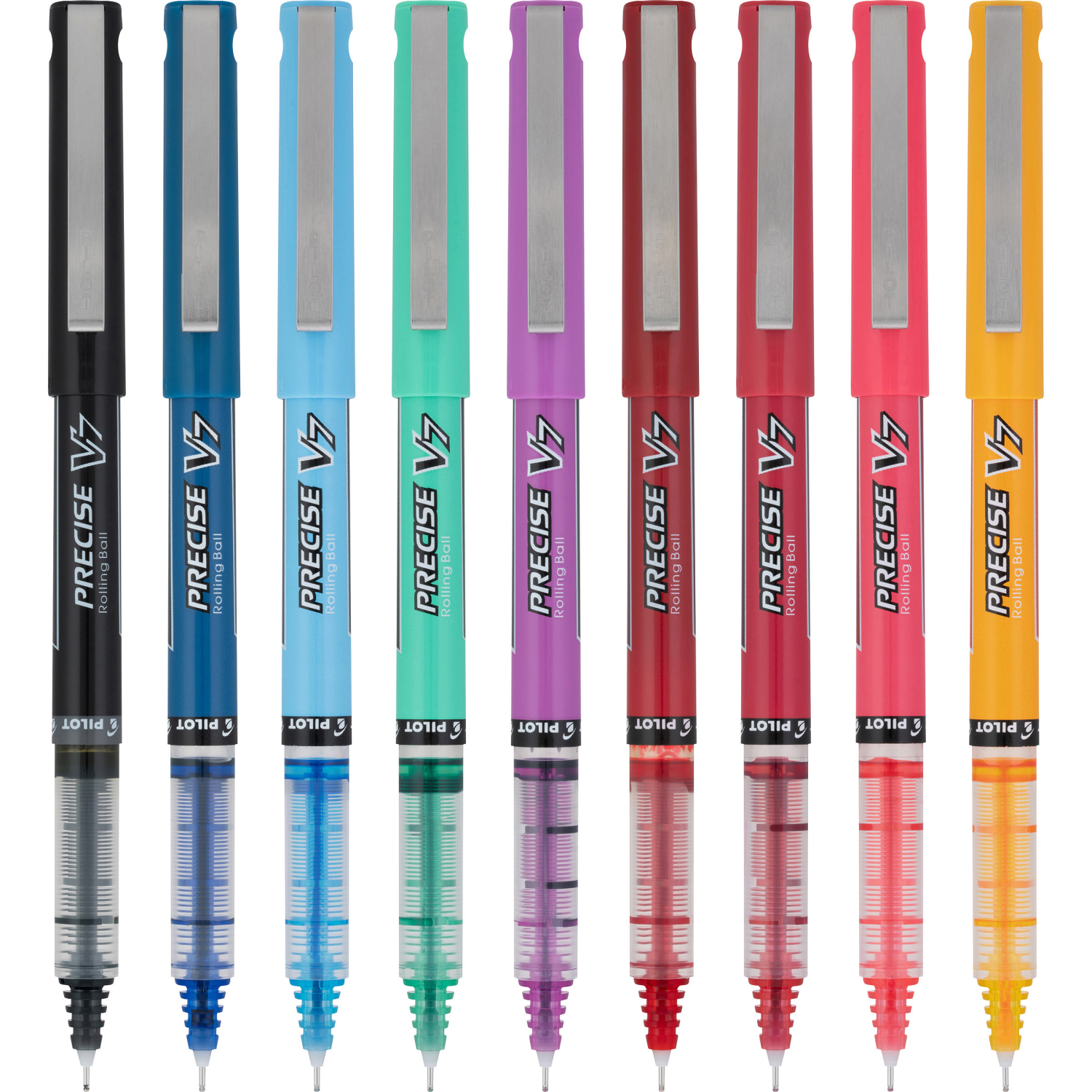 Pilot Precise V7 Harmony Collection Rolling Ball Pens, Fine Point ...