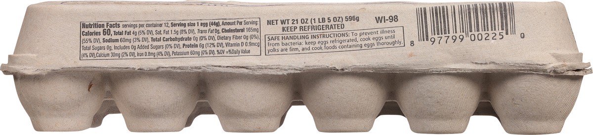 Milo's Milos Medium Cage Free Brown Eggs 1 doz | Shipt
