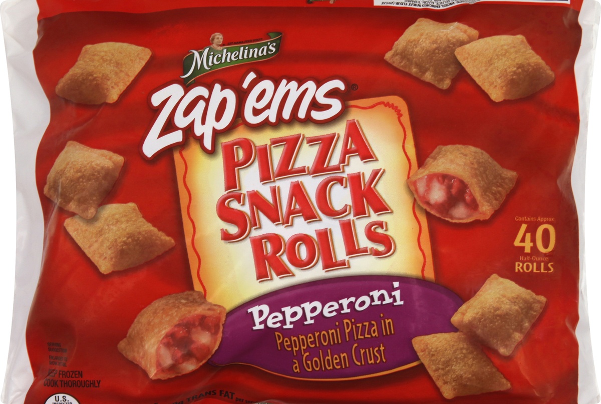 Michelina's Zap 'Ems Pepperoni Pizza Snack Rolls 40 ct; 0.5 oz | Shipt