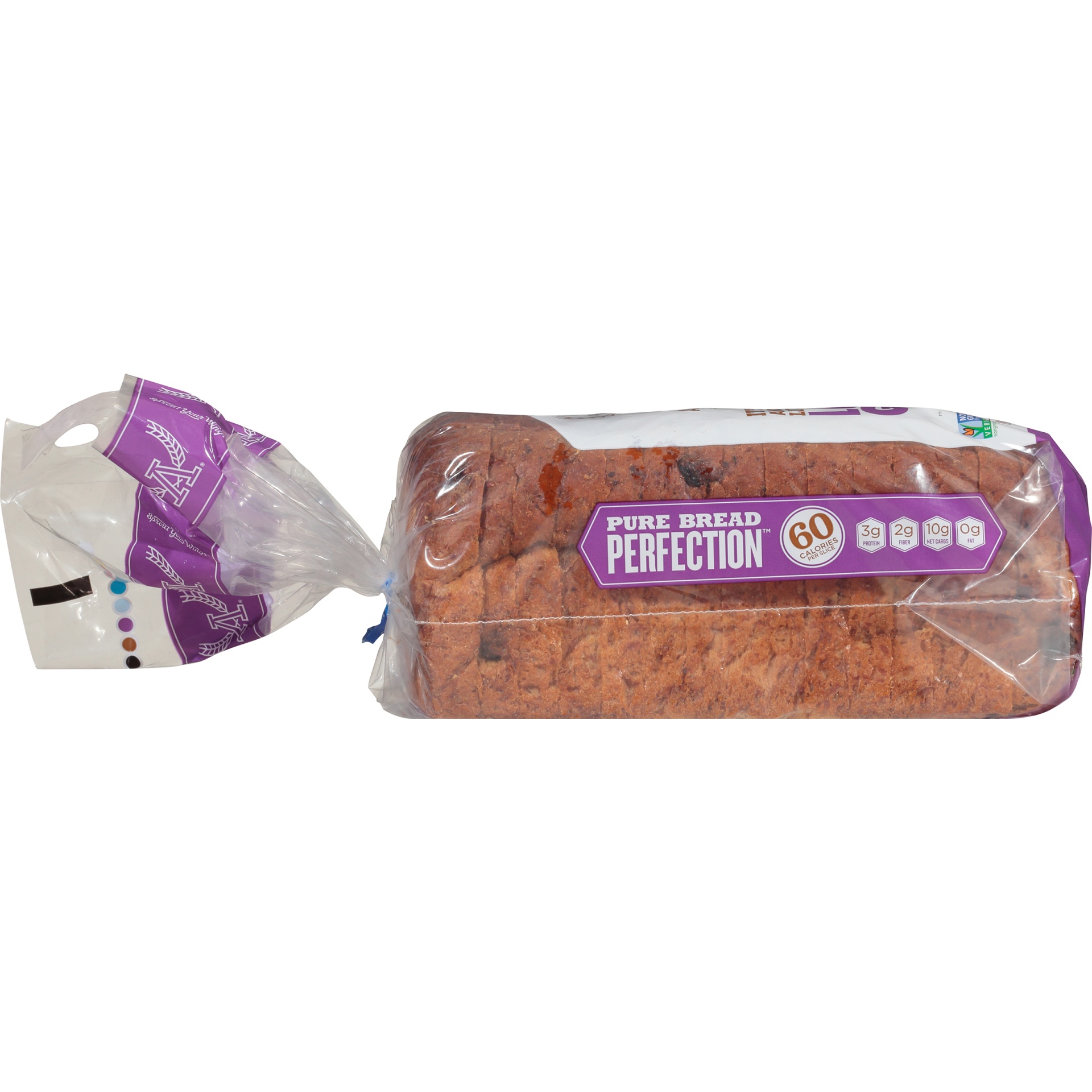 Angelic Bakehouse Angelic Sprouted Mash Honey Wheat Bread With Raisins ...