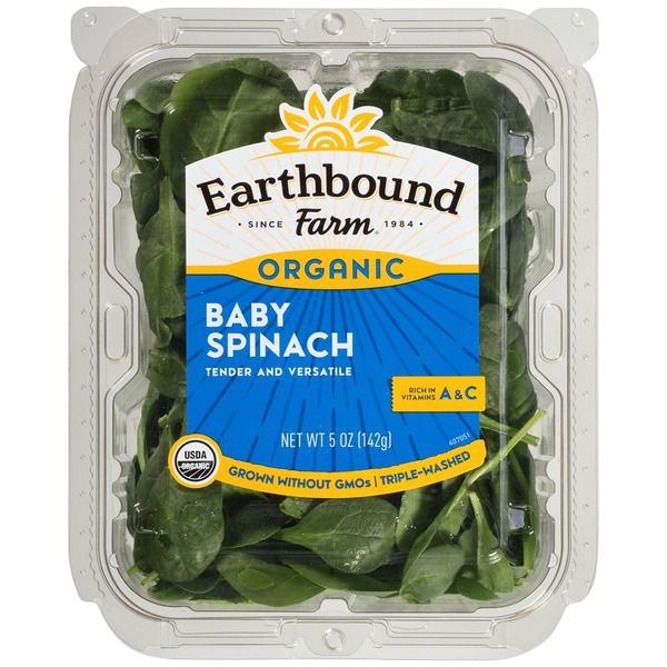 Earthbound Farms Organic Baby Spinach 5 oz | Shipt