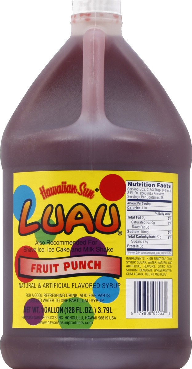 Hawaiian Sun Syrup 128 oz 128 oz | Shipt