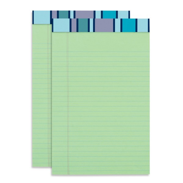 Office Depot Brand Professional Writing Pads, 5" X 8", Narrow Ruled, 50 ...