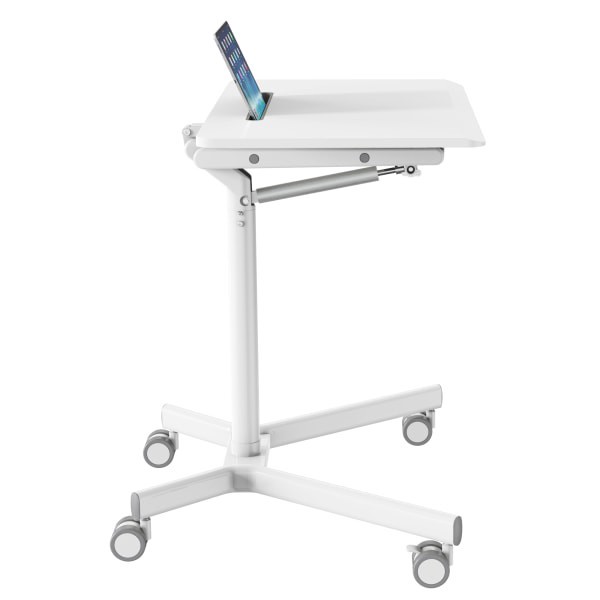 Realspace 28"W Mobile Sit-To-Stand Compact Desk, White 1 ct | Shipt