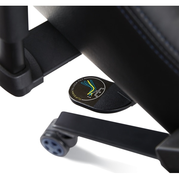 Realspace Rs Gaming Davanti Faux Leather High-Back Gaming Chair, Black ...