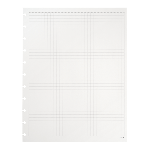 TUL Discbound Notebook Refill Pages, Letter Size, Graph Ruled, 600 ...