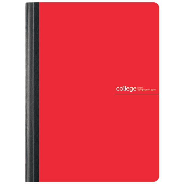 Office Depot Brand Poly Composition Book, 7 1/2" X 9 3/4", College ...