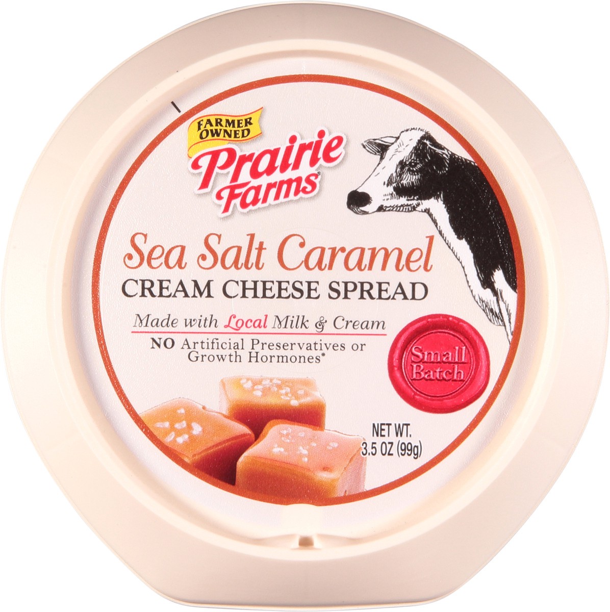 Prairie Farms Seal Salt Caramel Cream Cheese Spread 3.5 oz Bowl 3.5 oz ...