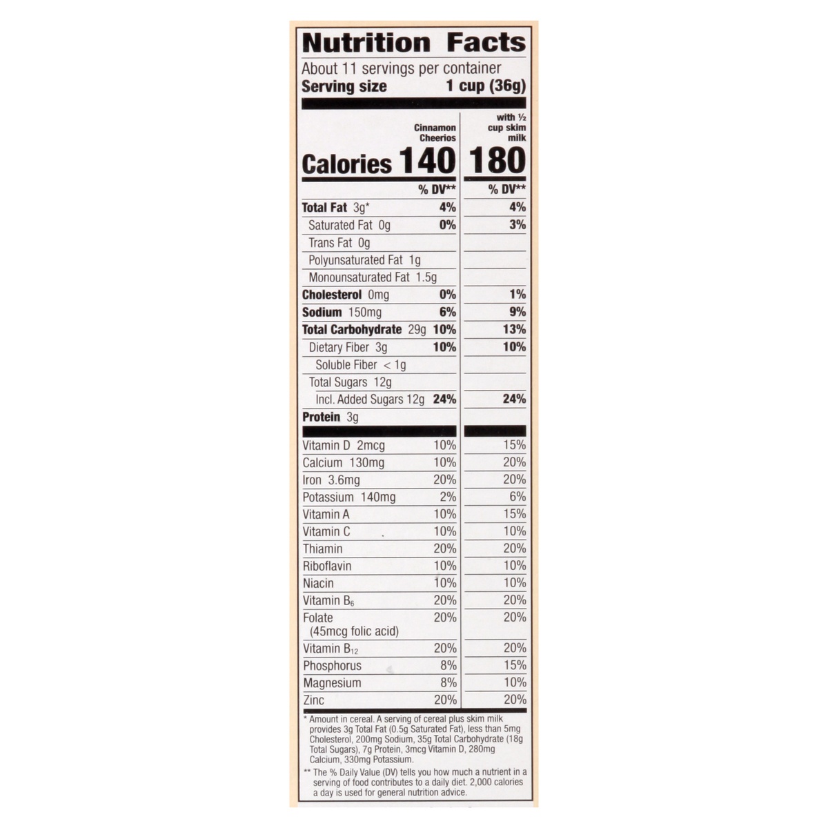 General Mills Cinnamon Cheerios 14.3 oz | Shipt