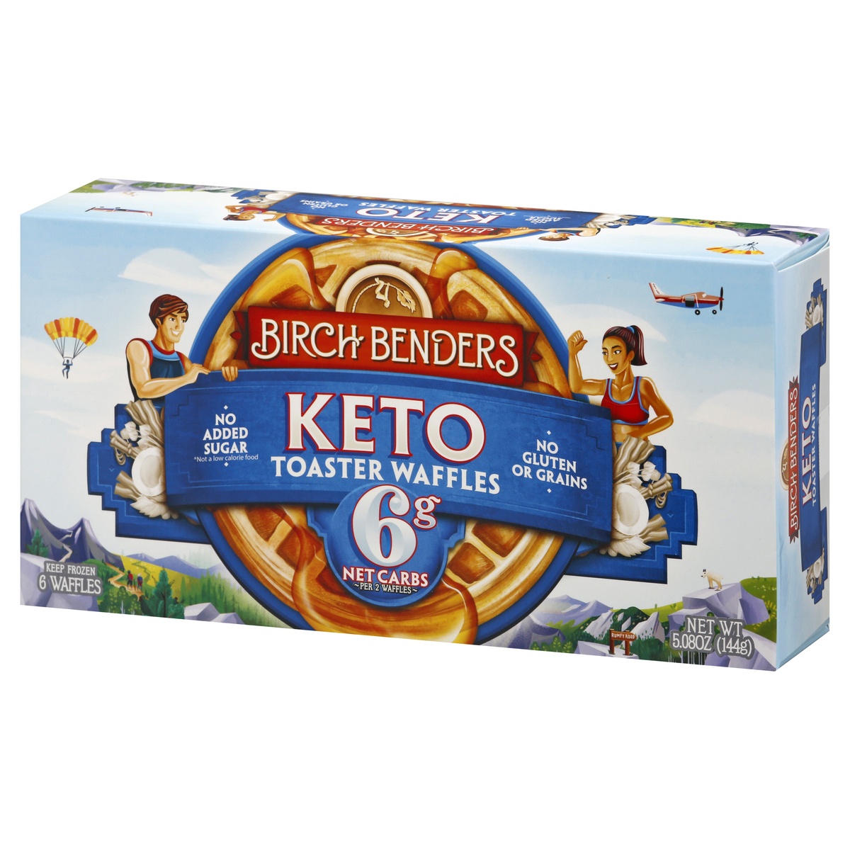 Birch Benders Keto Toaster Waffles 6 ct | Shipt