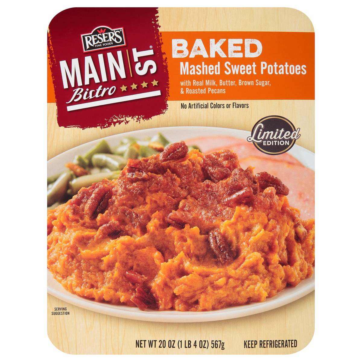 Reser's Main Street Bistro Baked Sides Mashed Sweet Potato Bake 20 oz ...