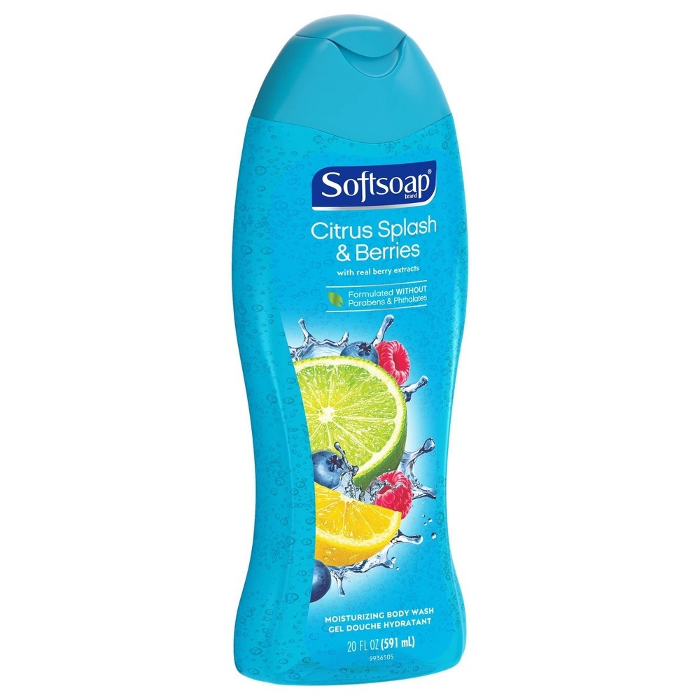 Softsoap Moisturizing Body Wash Citrus Splash and Berry 20 fl oz | Shipt