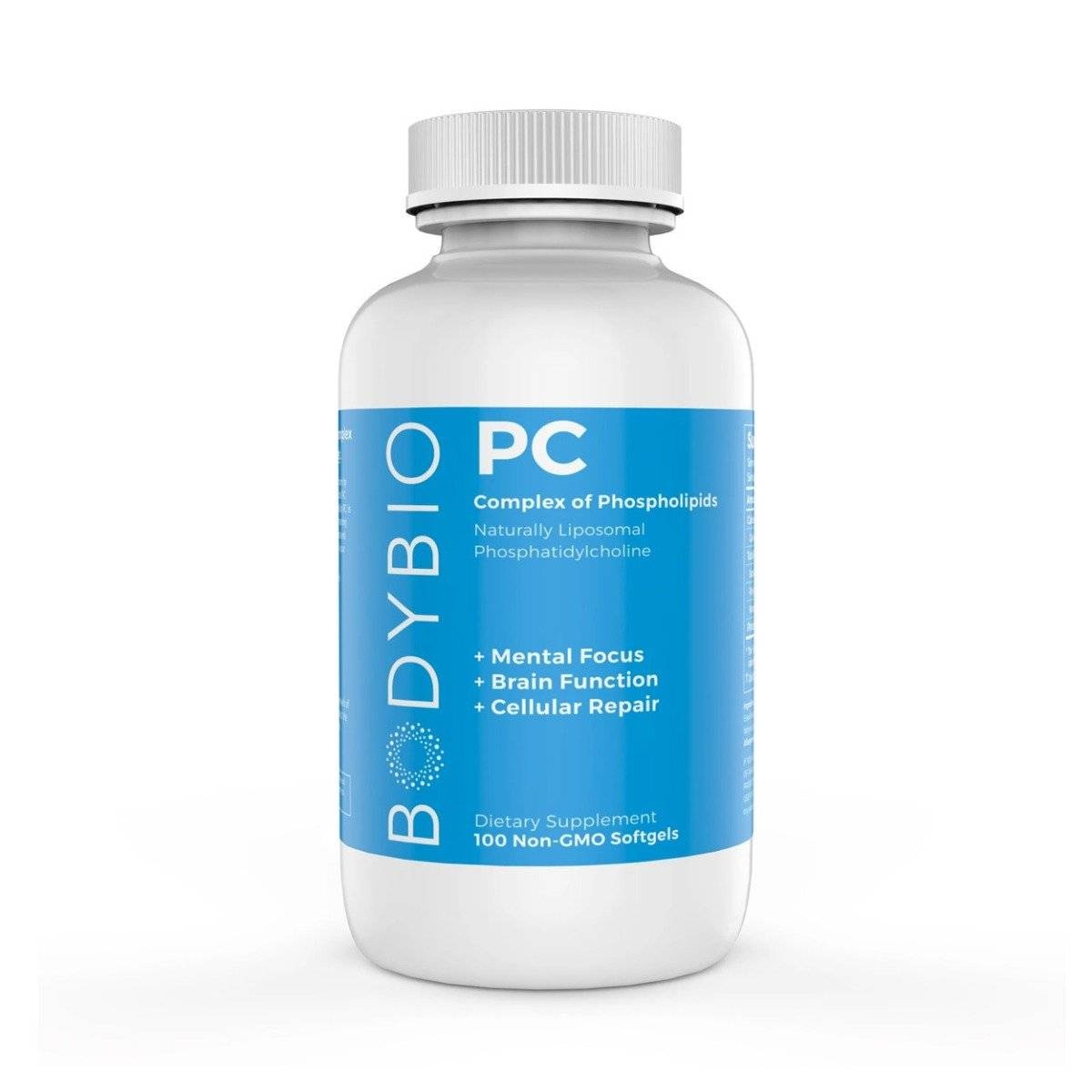 Bodybio Pc Complex Of Phospholipids 100 ct | Shipt
