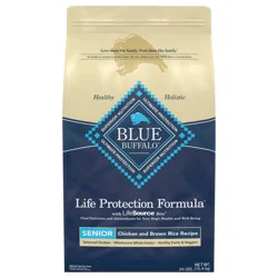 Blue Buffalo Life Protection Formula Senior Dry Dog Food, Supports ...