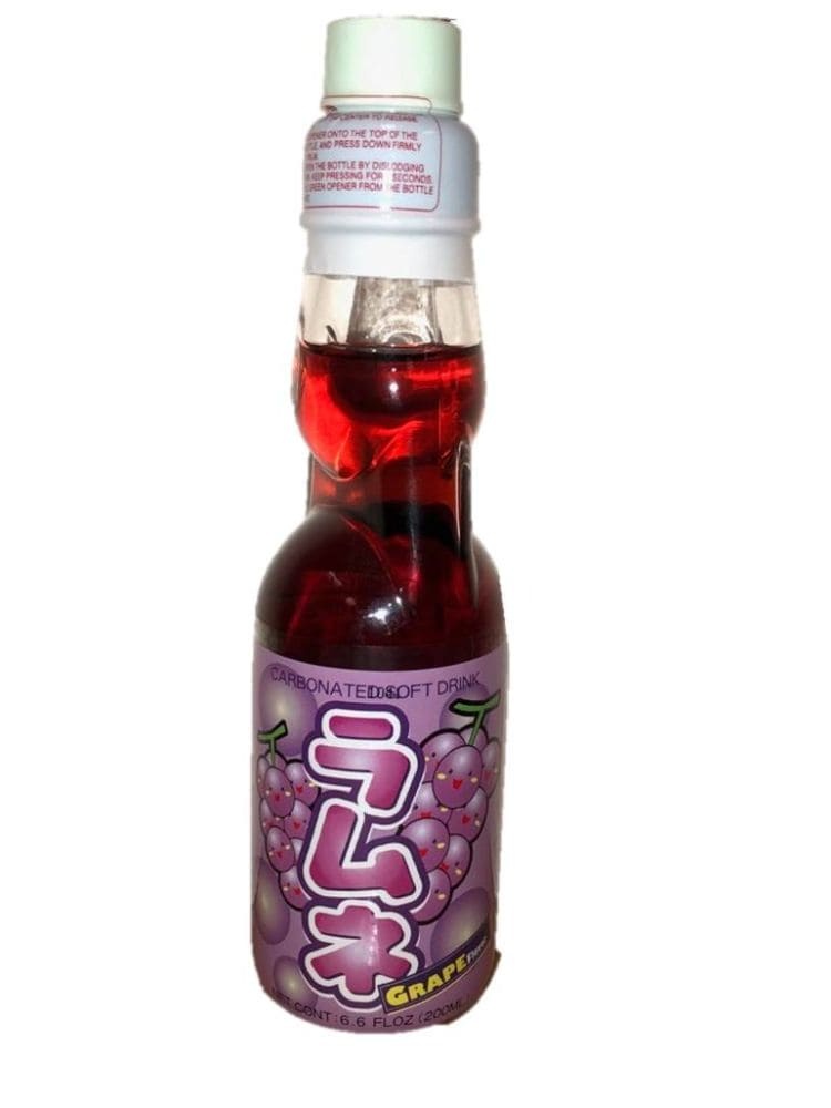 Yappari Ramune Grape Carbonated Soft Drink 6.6 fl oz | Shipt