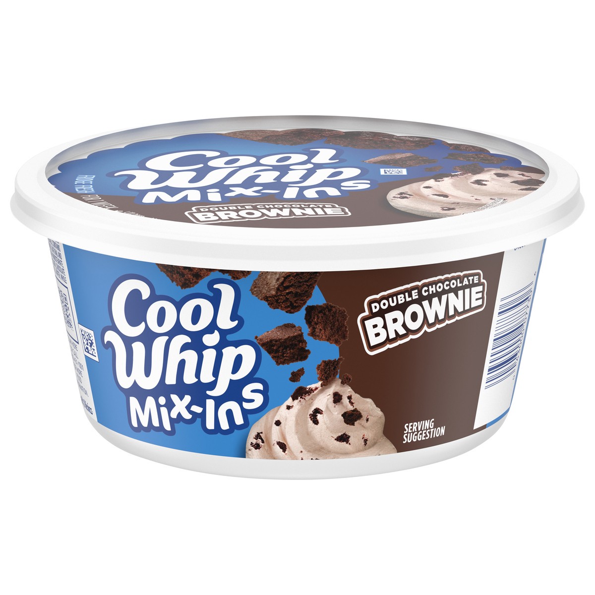 Cool Whip Mix-Ins Double Chocolate Brownie Whipped Topping Tub 8 oz | Shipt