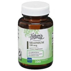 Nature's Promise Selenium 100 mcg Dietary Supplement Capsules 100 ct ...