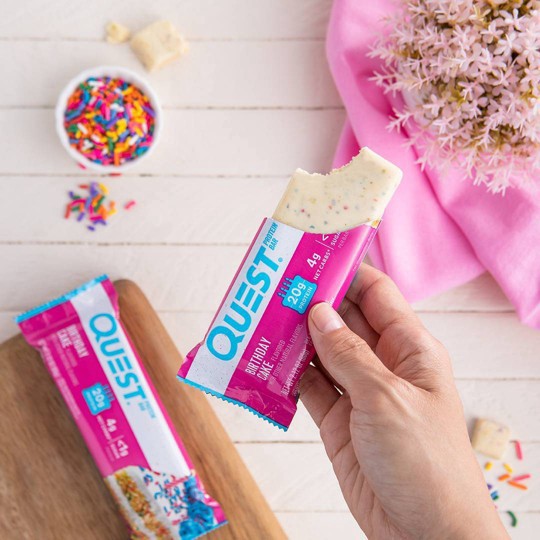 Quest Nutrition Nutrition Protein Bar - Birthday Cake - 4ct 8.5 oz | Shipt