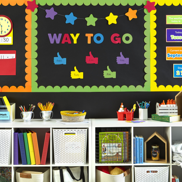 ASTROBRIGHTS Bulletin Board Borders, 2" X 12", Re-Entry Red, Pack Of 20 ...