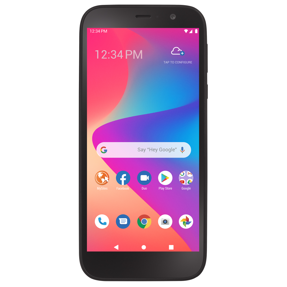 Verizon Total by Verizon BLU View 2 - Prepaid Smartphone - Black - 32GB ...