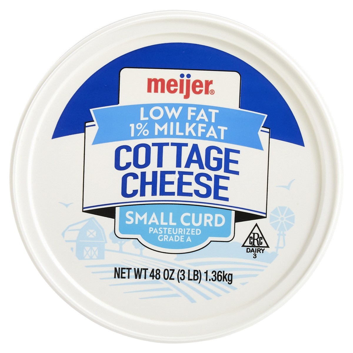 Meijer Low Fat Cottage Cheese 48 oz | Shipt