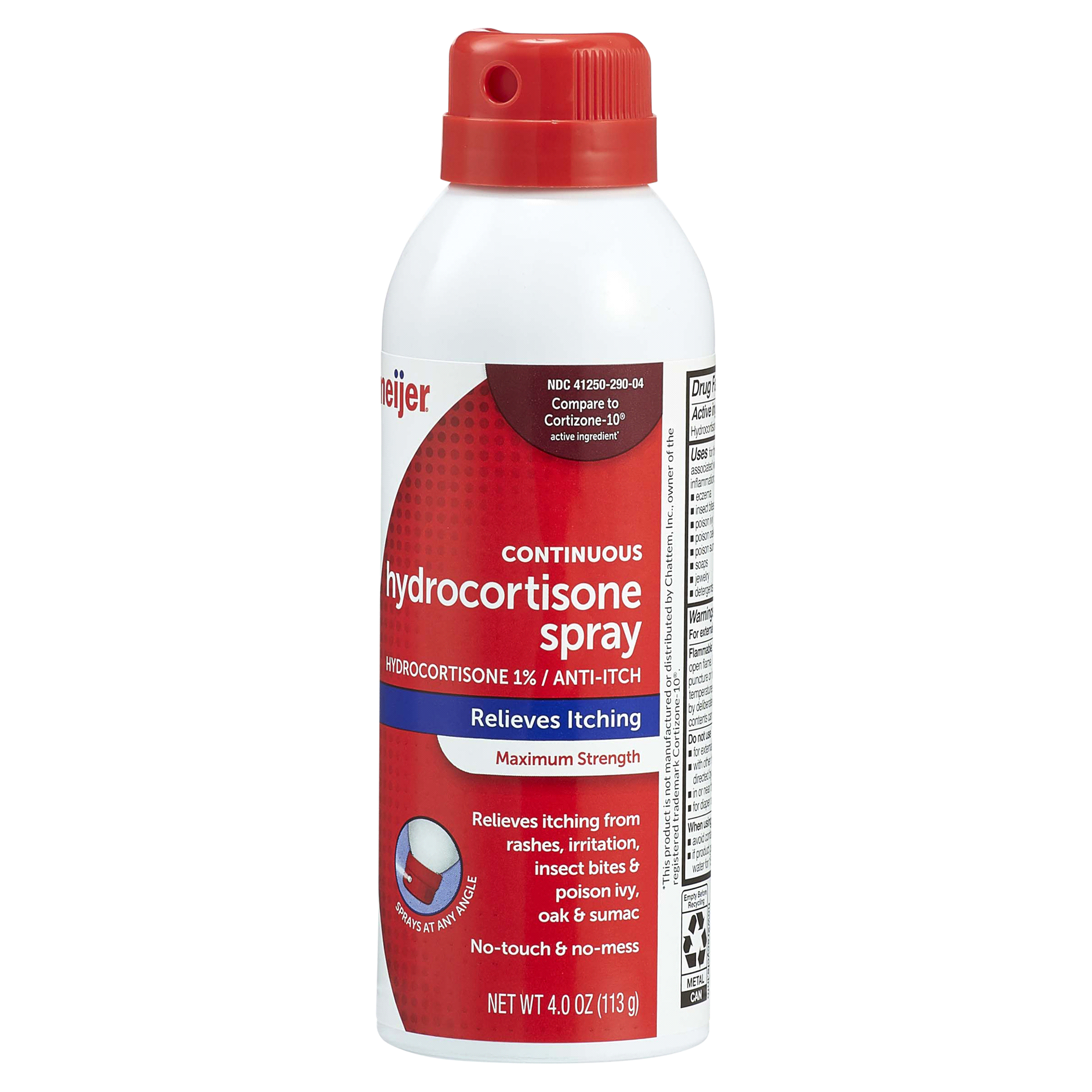 Meijer Hydrocortisone Spray 4 oz | Shipt