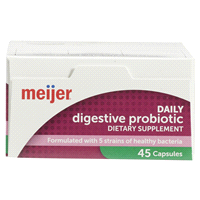 Meijer Daily Digestive Probiotic Dietary Supplement 45 ct | Shipt