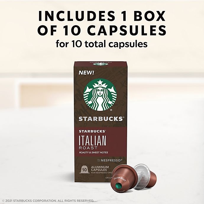 Starbucks by Nespresso Italian Roast Capsules 10 ct | Shipt